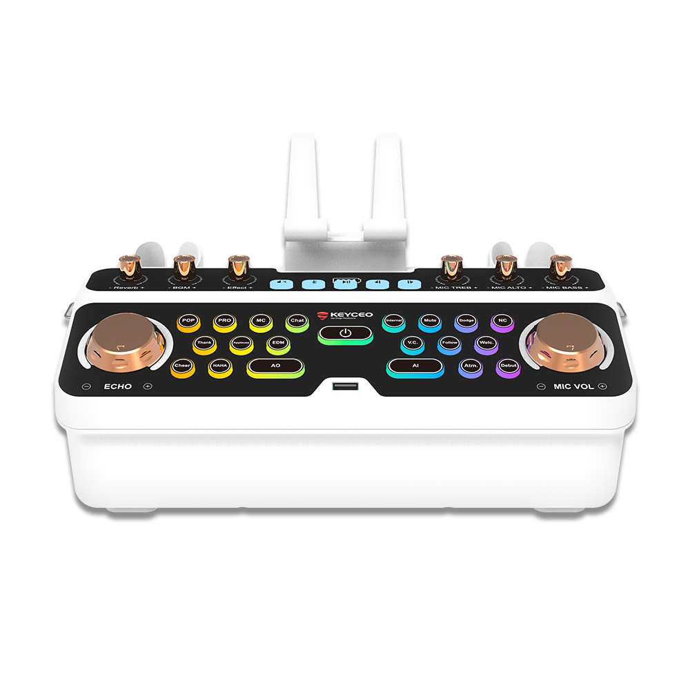 Q8 All-in-One Sound Card: Your Complete Audio Solution | Keyceo Tech