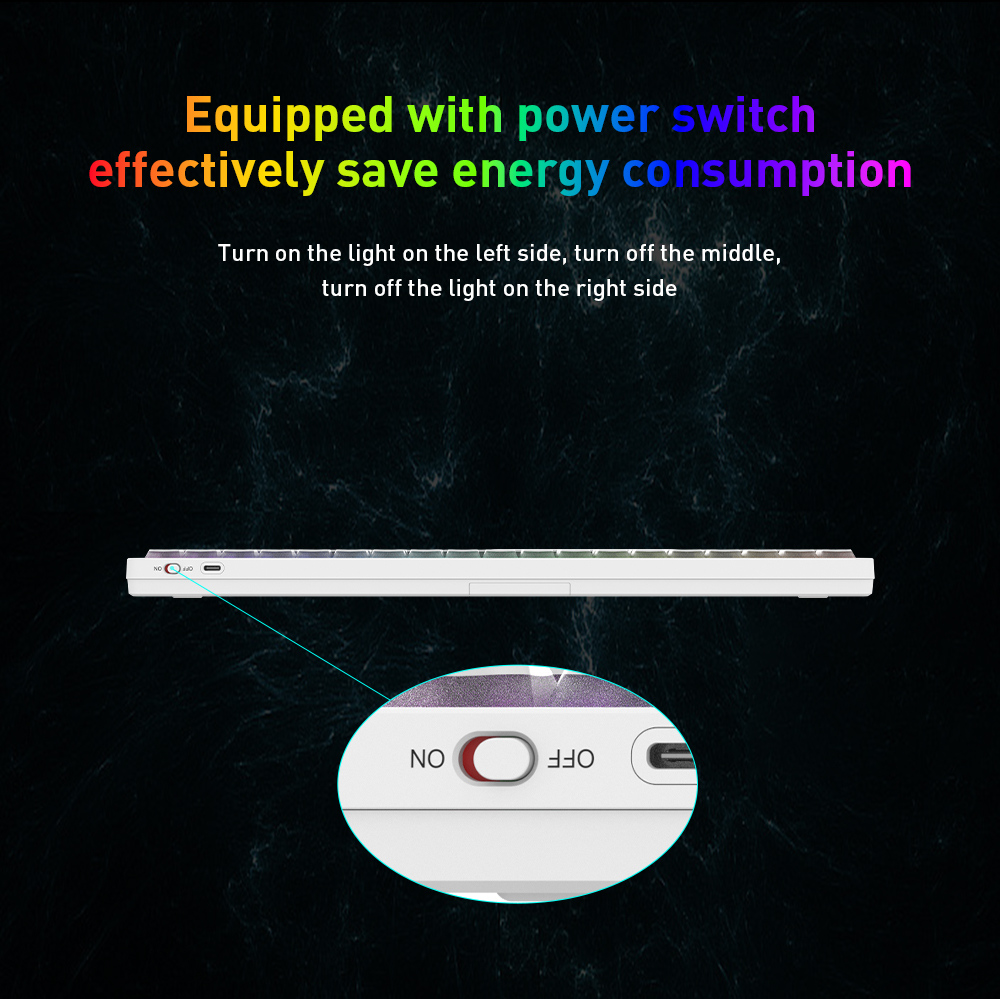 KY-MK301 OEM Manufacturing Wireless Bluetooth Ergonomic Design Comfortable Portable Low-profiles ...