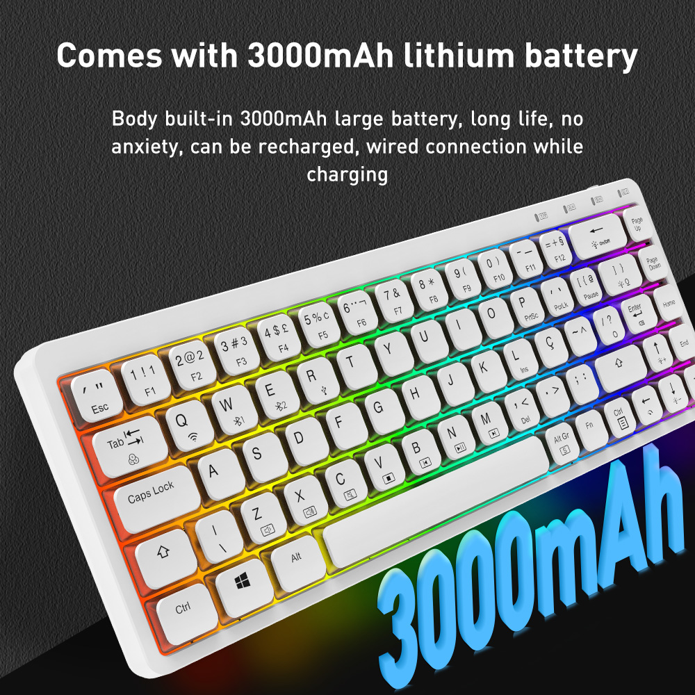 KY-MK311 Hot Mac/Win Second Switching Multi-function Keys RGB Dazzle ...