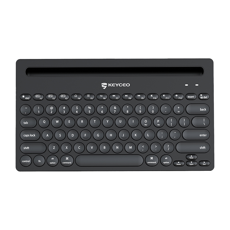 Mini Round Keyboard Office Wireless Sunken Circular Keycap Structure Design