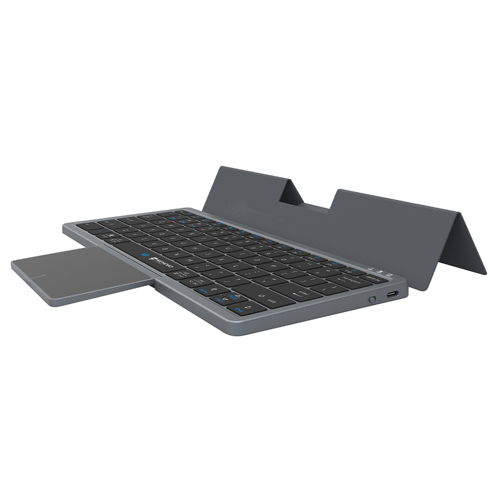 Folding Bluetooth Scissors Keyboard With Touchpad And Click Keys Full ...