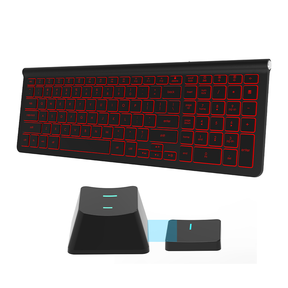 Scissor Structure Keyboard Multiple Versions Available Backlit Office ...