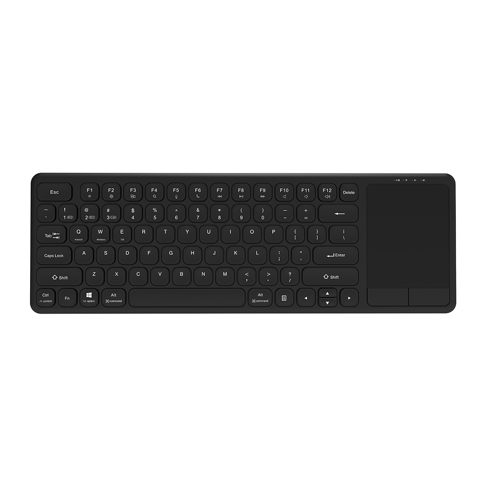 KY-X037 Portable Stylish 2.4G+BT Dual Wireless Connections Scissor Keyboard Ultra-thin Design ...