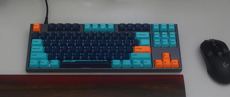 Electrostatic Capacitance "aluminum Lump" Keyboard with Mechanical Fee