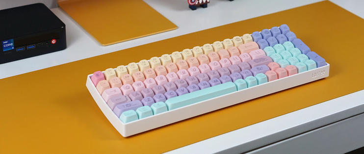 Review of Lofree Cotton Candy Theme Xiaoqiao Mechanical Keyboard: Colo