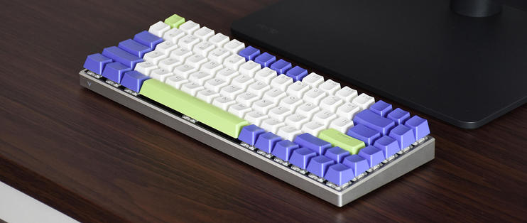 Rapoo V700-8A Three-mode Mechanical Keyboard: 84-key Compact Layout, T