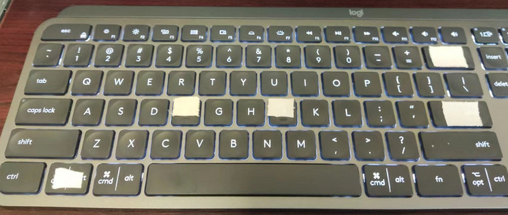 After Changing the Mx Keys, Blind Typing Is Much More Convenient.